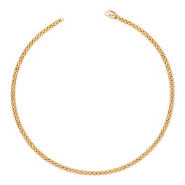 Solo geelgouden collier